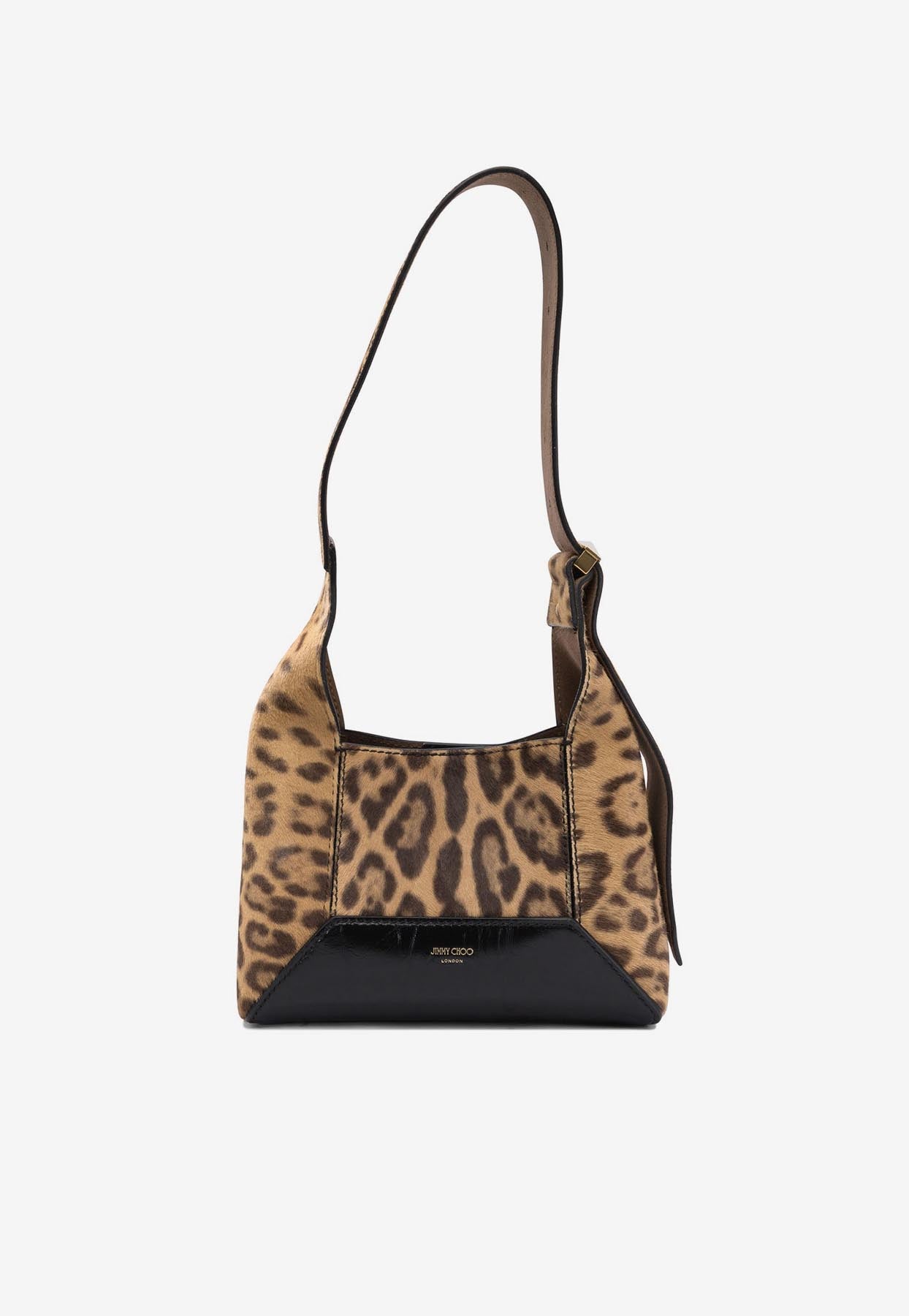 Diamond Leopard Print Pony Shoulder Bag – THAHAB US