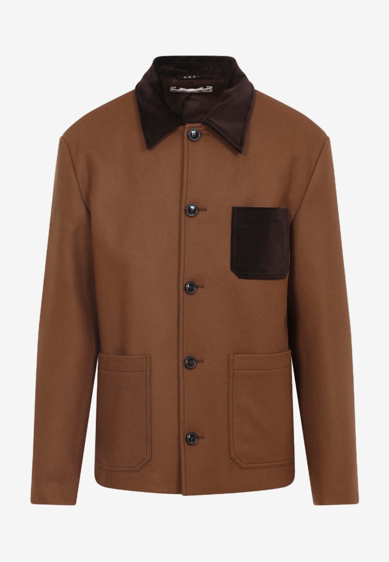 Double Splittable Wool Felt Workwear Jacket – THAHAB US